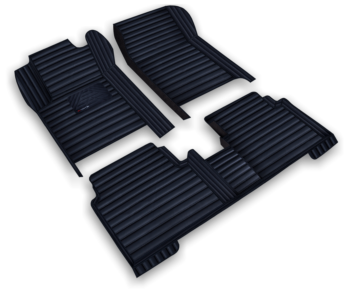 Single Layer Stripe Pattern Car Floor Mats